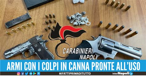 Blitz Dei Carabinieri Al Rione Traiano Ritrovate E Sequestrate Armi Pronte A Sparare