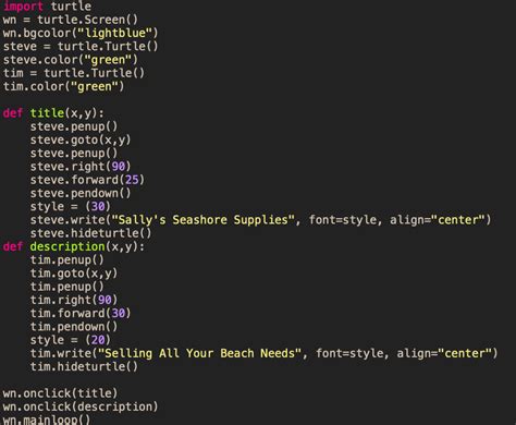 Solved I Am Working On A Coding Problem That Involves Turtle