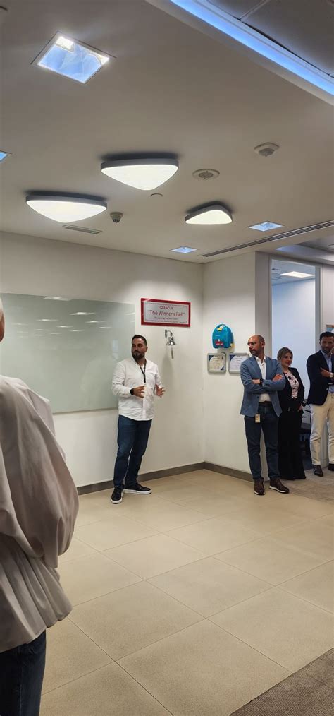Nabil Makarem On Linkedin It Is “ring The Bell” 🛎️ Time At Oracle Ecemea This Time Is