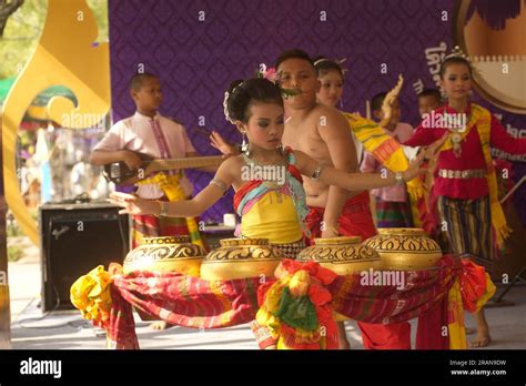 An Unidentified Musical Playing Pong Lang Is Folk Instruments Perform A