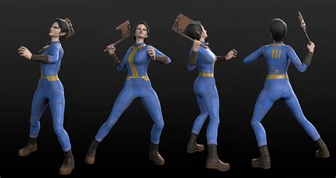 Artstation Fallout 4 Vault Suit