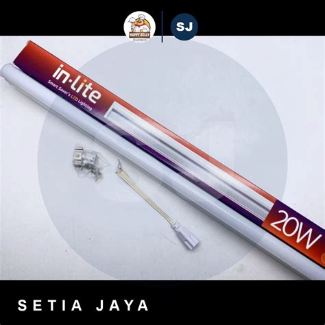 Jual Lampu Led T5 20w 20 Watt Inlite In Lite Int5003 60 Cm Putih