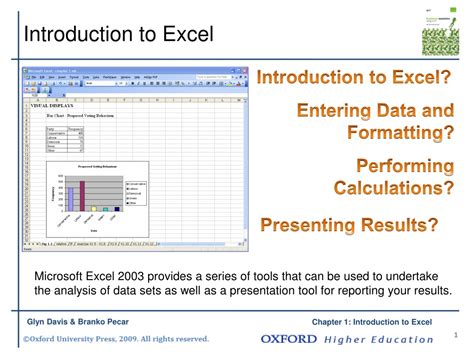 Ppt Introduction To Excel Powerpoint Presentation Free Download Id