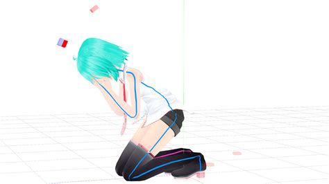 Crying Pose By Mmdmeruthesuccubus On Deviantart