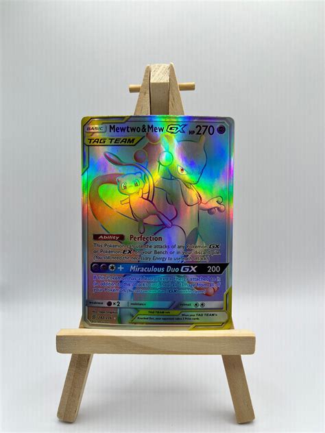 Mewtwo And Mew Gx Secret Sm Unified Minds Sm11