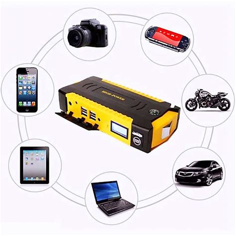 Автомобильное пускозарядное устройство JUMPSTARTER TM15 50800 мАч ...