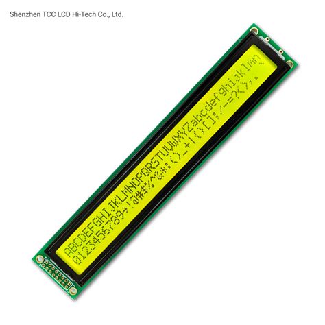 Tcc 4002 Monochrome Screen Aip31066 Stn 40X2 Large LCD Character LCD Module And LCD Character