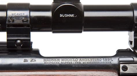 1891 Argentine Mauser Rifle Scope Mount Maniajza