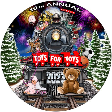 10th Annual Toys For Tots 2023 Toys For Tots Dgc · Disc Golf Scene