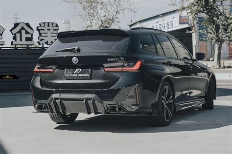 Future Design Fd V1 Carbon Fiber Rear Diffuser For Bmw G20 G21 3 Ser Future Design Carbon