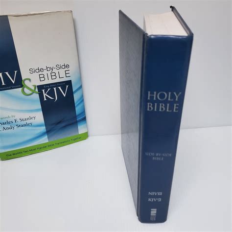 Classic Comparative Side By Side Bible Niv And Kjv And Nasb And