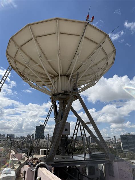 Another Successful Antenna Band Conversion 76m C To Ku Band