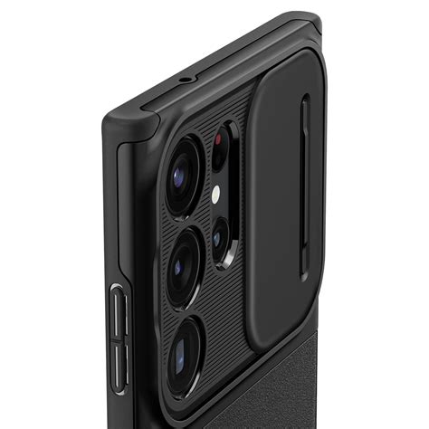 Etui Spigen Optik Armor Do Galaxy S23 Ultra Czarne Pancernikeu