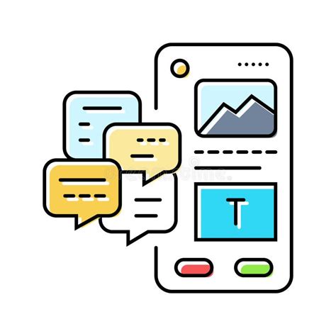 Crazy 8s Ux Ui Design Color Icon Vector Illustration Stock Illustration