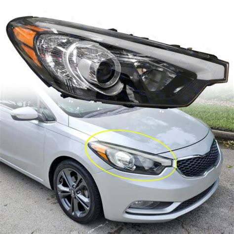 For 2014 2015 2016 Kia Forte Lx Ex And Koup Sx Passenger Right Headlight