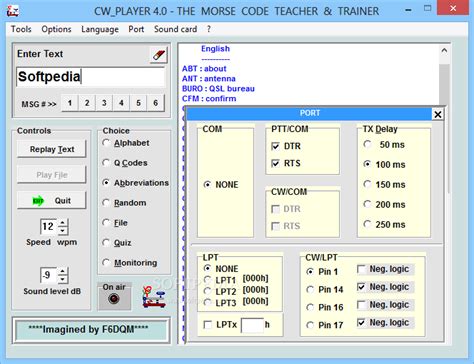 Morse Code Decoding Module Cw Encoder Audio Serial Code 54 53 Off