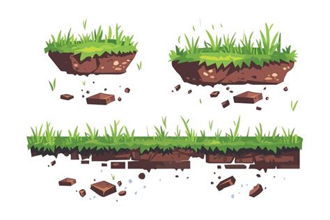 2d Platformer Game Assets Premium Ai Generated Vector