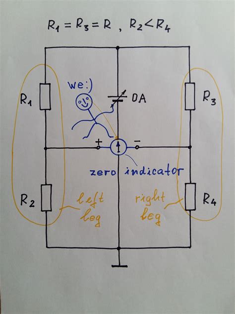 What Is The Idea Of A Balanced Bridge Circuit Why It Is Named In This Way What Is The Bridge