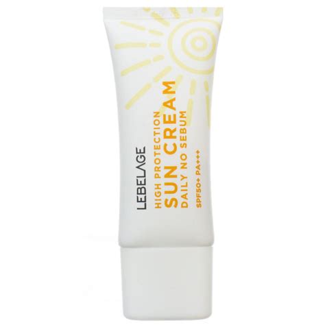 LEBELAGE Крем солнцезащитный Ежедневный High Protection no sebum Sun ...