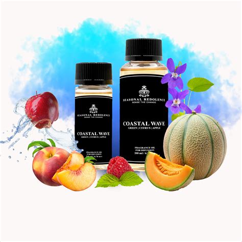 Coastal Wave Luxury Fragrance Diffuser Oil Seasonal Redolence