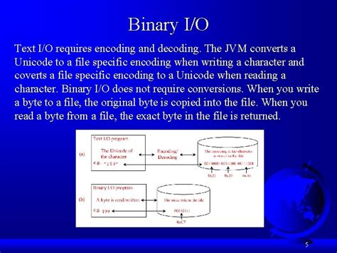 Chapter 18 Binary Io 1 Objectives F F