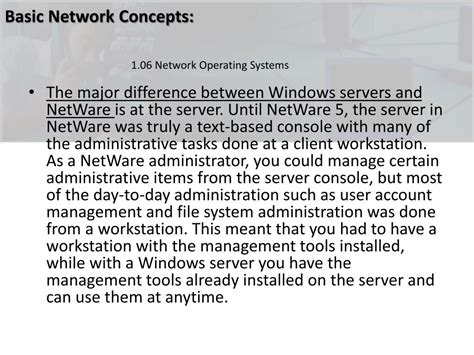 Ppt Understanding Network Operating Systems Windows Netware Unix