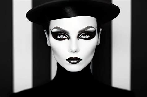 Premium Ai Image Portrait Of A White Mannequin Wearing A Hat