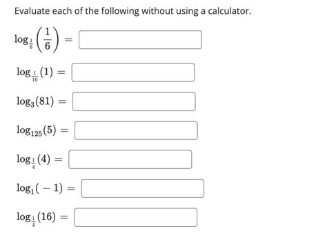 Solved Evaluate Each Of The Following Without Using A Chegg