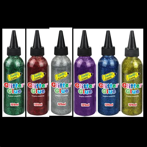 Glitter Glue 125ml Assorted Access Office National