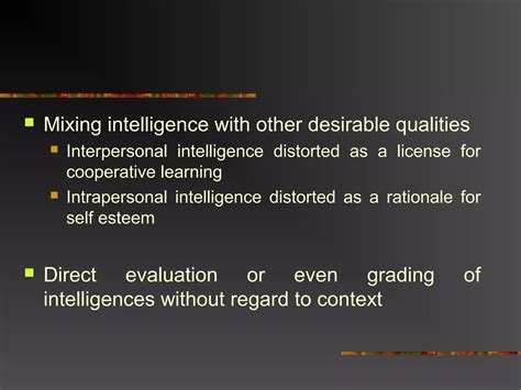 Theories Of Intelligence Ppt