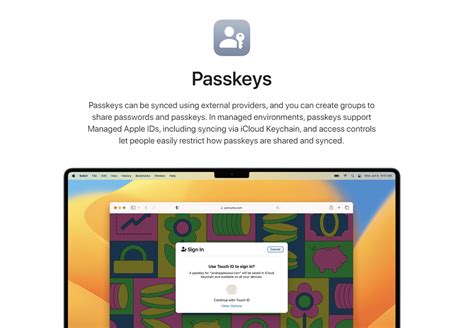 Apple Sign In With Passkey User Authentication For Enhanced Security
