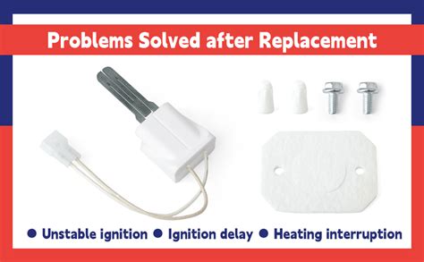 Dusledel Kit03033 Hot Surface Igniters Compatible With Trane Furnace Roof Top Units