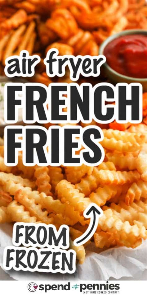 Air Fryer Frozen French Fries Cookerz
