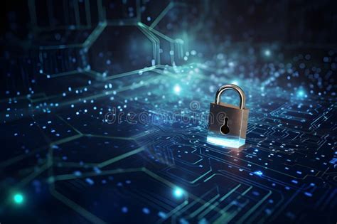 Cybersecurity And Privacy Concept Of Data Protection Generation Ai