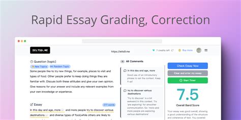 雅思作文 Task 2 评分标准 详细解析 Ielts9me 专业的雅思写作批改
