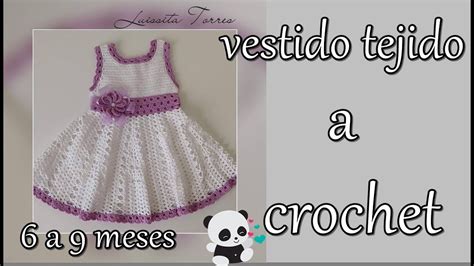 Vestido Para Bebe A Crochet A Meses Youtube