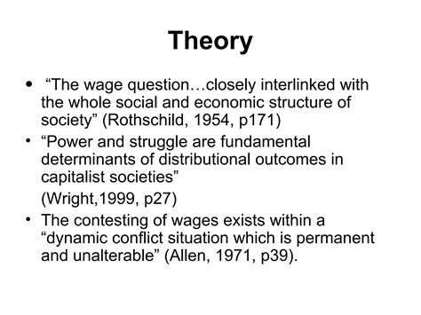 Wage Determination Ppt