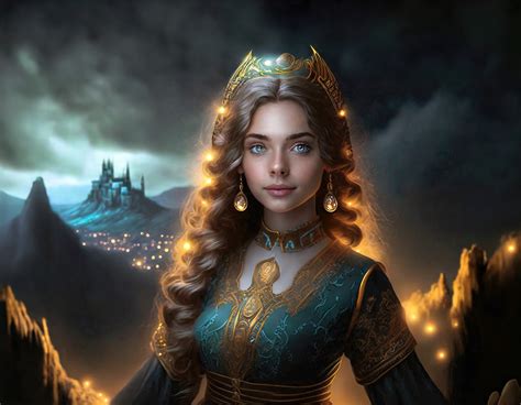 Download Princess Woman Fantasy Royalty Free Stock Illustration