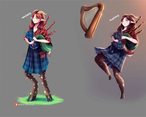 Satyr Commission Evolution By Uflyrad On Deviantart