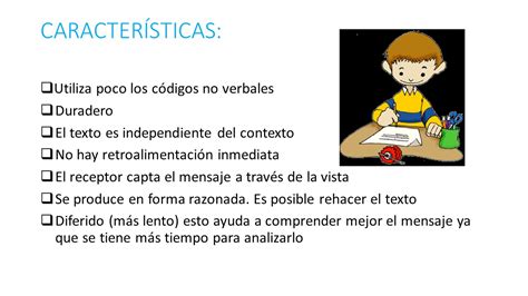 Lenguaje Escrito Caracteristicas Principales Del Lenguaje Tipos De