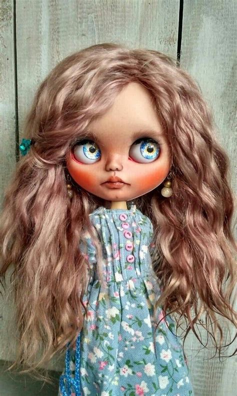 Jenn Blythe Doll Art Custom Blythe Doll Companion Blythe Doll Image 5