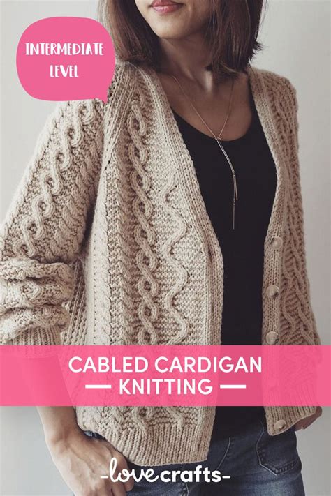 Cabled Cardigan Knitting Pattern By Irene Lin Cable Cardigan Knitting