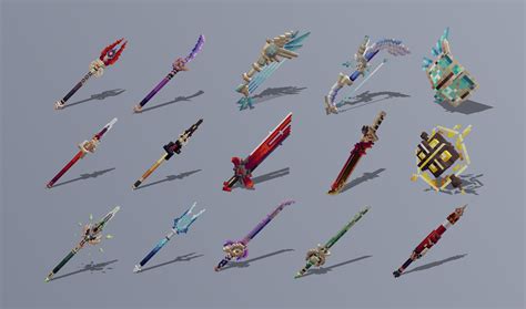 1 2 0 Teyvat Weapon Collection
