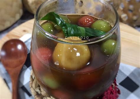 Resep Wedang Ronde Jahe Isi Kacang Onde Onde Jahe Merah Oleh Lini