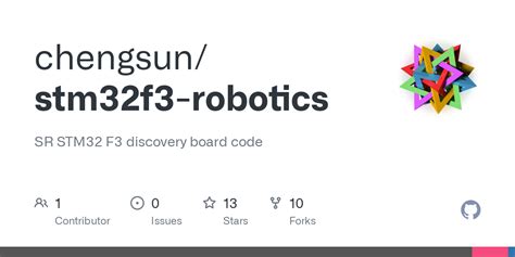 Github Chengsun Stm F Robotics Sr Stm F Discovery Board Code