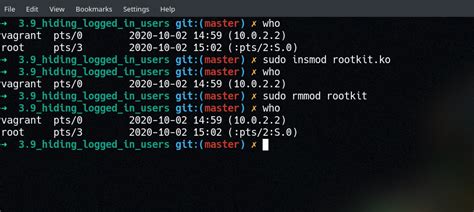 linux rootkits part 9 hiding logged in users modifying file contents