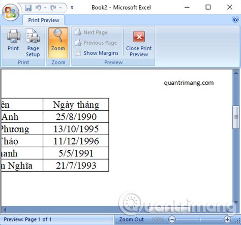Cách Tạo Header Trong Microsoft Excel