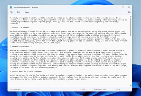Redesigned Notepad For Windows Rolled Out
