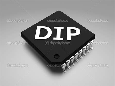 Chip DIP Stock Photo By Yuriy Design