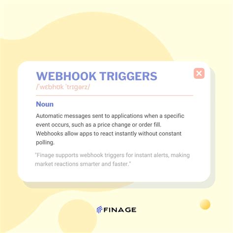 Automate Your Trading Flow With Webhooks Finage